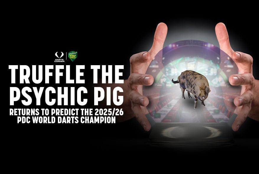 Truffle the Psychic Pig Returns to Predict the 2025/26 PDC World Darts ...
